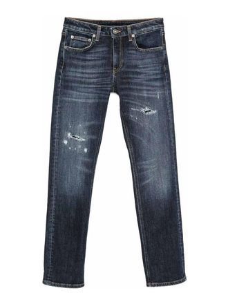 Dondup Jean Droit - Bleu