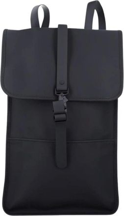 Rains Homme, Sacs, Noir, Taille: ONE Size Sac &agrave; dos &eacute;l&eacute;gant et imperm&eacute;able