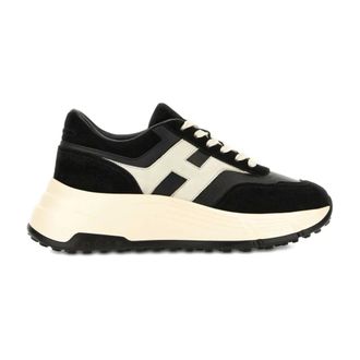 Hogan Femme, Chaussures, Noir, Taille: 36 1/2 EU Baskets