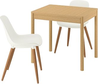 IKEA TONSTAD / GR&Ouml;NSTA Tisch und 2 St&uuml;hle