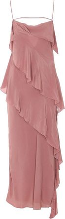 Patrizia Pepe Maxi Robe - Couleur Chair