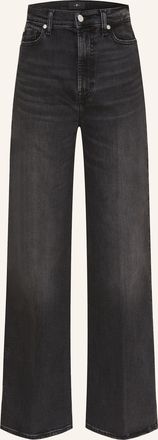 7 For All Mankind Flared Jeans Ultra High Rise Jo schwarz