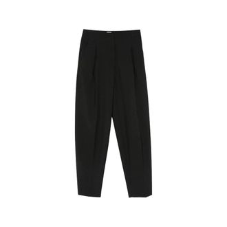 Covert Pant - - Trousers - Damen - Schwarzk - 2XS