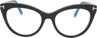 Tom Ford Eyewear Brille mit Cat-Eye-Gestell - Schwarz