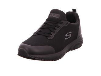 Skechers Herren Squad Sr Myton Sneaker, Black Textile Synthetic, 41.5 EU