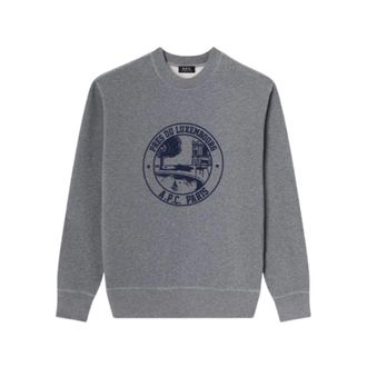 A.P.C. A.p.c., Homme, Sweatshirts et sweats &agrave; capuche, Gris, Taille: XL SweaT-shirt Luxembourg