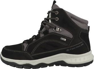 Tom Tailor Femme 4294501 Bottine, Noir, 40 EU