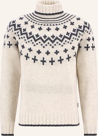 Barbour Rollkragenpullover Hewton weiss