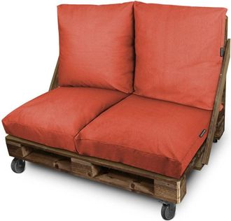 Happers Happers - Coussin de sol polyvalent extérieur Naylim Mate Orange 60x80 Orange