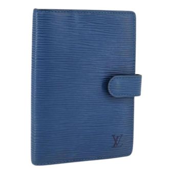 Louis Vuitton Pre-owned Day Planner Cover - - Pre-owned - Damen - Blau - ONE SIZE