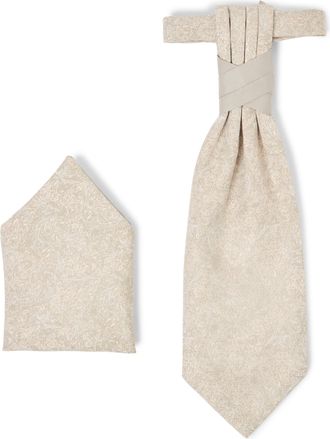 Tziacco Plastron und Einstecktuch