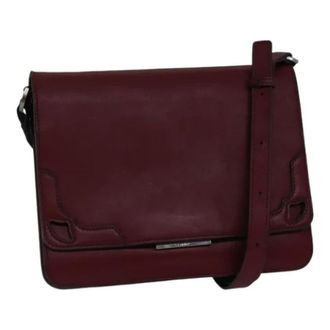 Cartier Pre-owned Leder Schultertasche - - Pre-owned - Damen - Rot - ONE SIZE