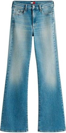 Tommy Hilfiger Jean flare d&eacute;lav&eacute; en coton m&eacute;lang&eacute;