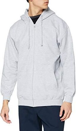 Awdis AWDis Zoodie Sweat-Shirt à Capuche, Gris (chiné), 4XL Homme