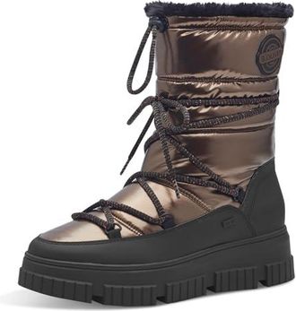 s.Oliver Bottines en Dentelle pour Femme 5-26401-43 Botte de Neige, Bronze, 39 EU