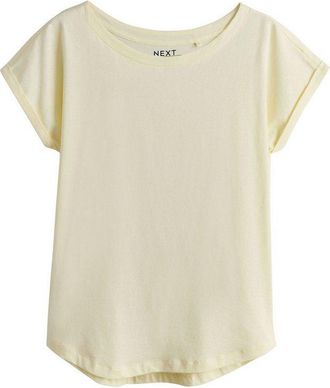 Next T-Shirt T-Shirts, V-Ausschnitt und Fl&uuml;gel&auml;rmel, 5er-Pack (5-tlg)