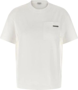 Brunello Cucinelli Damen, Oberteile, Wei&szlig;, MGr&ouml;&szlig;e