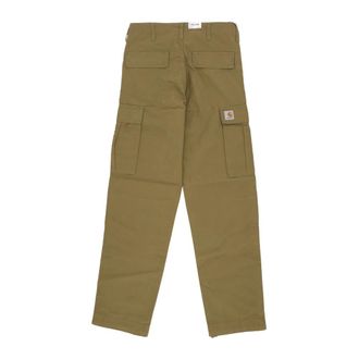 Carhartt Work in Progress Homme, Pantalons, Vert, Taille: W34 L32 Pantalon Cargo avec Poches