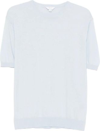 Malo Homme, Pulls, Bleu, Taille: XL T-shirt &agrave; col rond