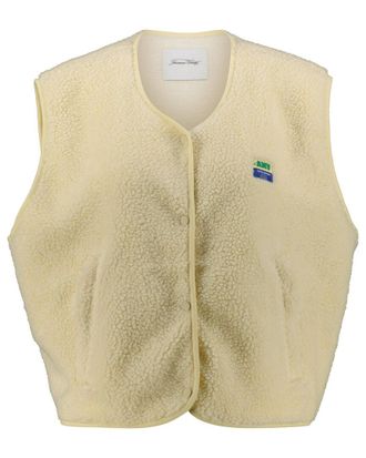 American Vintage Damen Teddy-Fleeceweste HOKTOWN