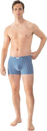 Mey Tagw&auml;sche Serie Bold Blue Stripes Herren Shorties Blue Haze XXL(8)