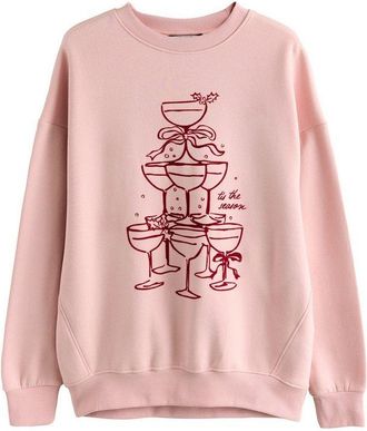 Next Sweater Langarm-Sweatshirt, Champagnerbaum (1-tlg)