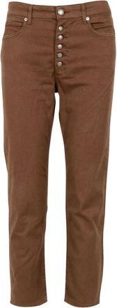 Roy Rogers Femme, Pantalons, Brun, Taille: W28 Pantaloncini cropped