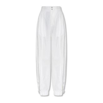 Bottega Veneta Weit Geschnittene Hose - - Trousers - Damen - Wei&szlig; - 2XS