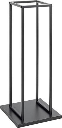 Haku Möbel Kaminholzständer schwarz, Metall - Maße: B 33 cm x H 85 cm x T 33 cm, Style: Modern