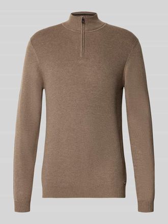 Roy Robson Slim Fit Strickpullover aus Baumwoll-Mix mit Viskose-Anteil