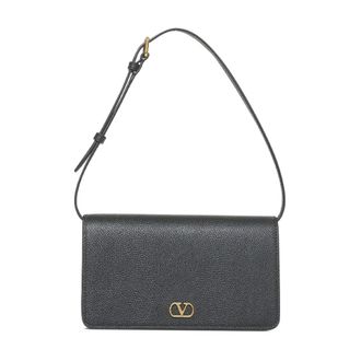 Valentino Garavani Femme, Sacs, Noir, Taille: ONE Size VLogo Signature Mini Sac Bandouli&egrave;re