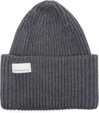 Nine In The Morning Gerippte Strickm&uuml;tze - - Accessories - unisex - Grau - ONE SIZE