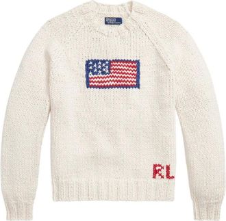 Polo Ralph Lauren Homme, Pulls, Blanc, Taille: XL Polo Country Sweater