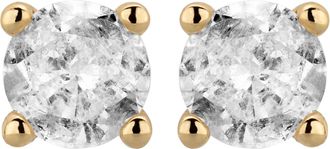 Orolino Ohrstecker 585/- Gelbgold 2 Brill. 0,25 ct. weiß