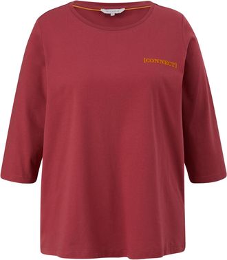 Triangle by s.Oliver Damen T-Shirt 3/4 Arm RED, 50