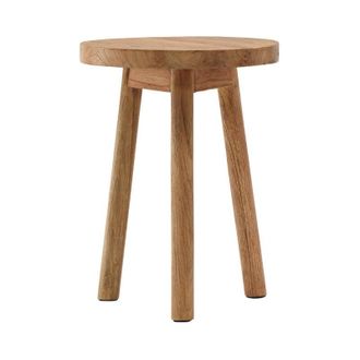 Paris Prix Paris Prix - Tabouret de Bar en Teck Bohus 45cm Naturel