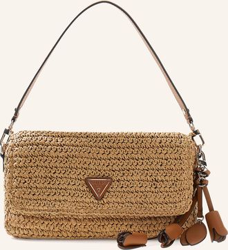 Guess Schultertasche Ofelia beige
