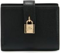 Karl Lagerfeld Porte-monnaie uni en cuir