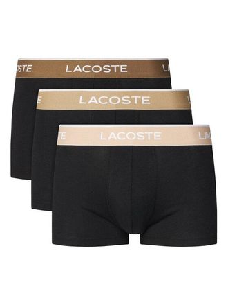Lacoste Boxershorts-Set 5H1297 Schwarz Regular Fit