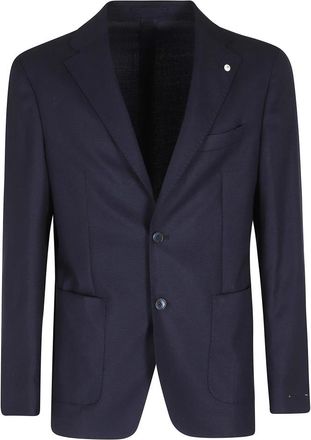 L.B.M. 1911 L.b.m. 1911, Homme, Vestes, Bleu, Taille: M Opsak Blazer
