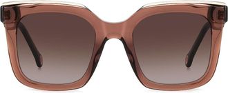 Carolina Herrera Damen Her 0249/G/S Sonnenbrille, Hellbraun, 62