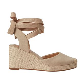 Ralph Lauren Espadrilles Paislee mit Keilabsatz - - Shoes - Damen - Beige - 39 1/2 EU