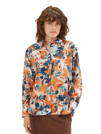 Tom Tailor Damen Bluse mit Muster