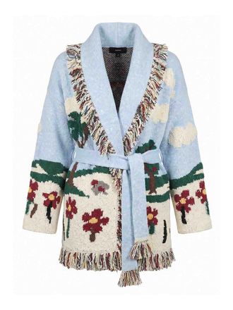 Alanui Cardigan - Hellblau