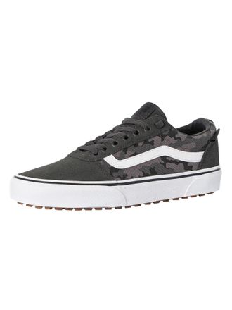 Vans Herren Ward Vansguard Wildleder-Trainer, Grau, 44 EU