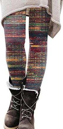 Generic Legging Femme Pas Cher - Vintage Couleur Pantalons De Yoga Grande Taille Hiver Collant Mode Chauds Legging pour Femme Pas Cher Gym Sport Tenue Sport I