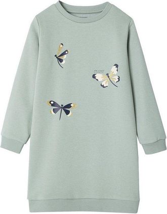 Vertbaudet Minikleid Mädchen Sweatkleid BASIC
