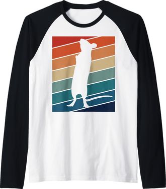 Jimbeels Ratte Mama Papa Fancy Ratten Retro Vintage Nager Besitzer Raglan