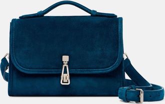 Gabriela Hearst Schultertasche Leonora aus Veloursleder