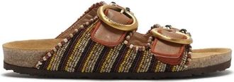Maliparmi Maliparmi, Femme, Chaussures, Brun, Taille: 39 EU Summer Shell Infrabijoux